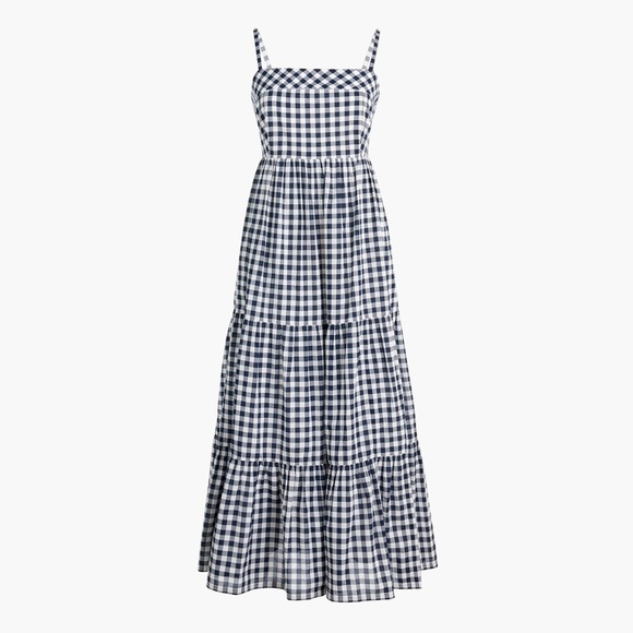 J Crew Gingham Dress